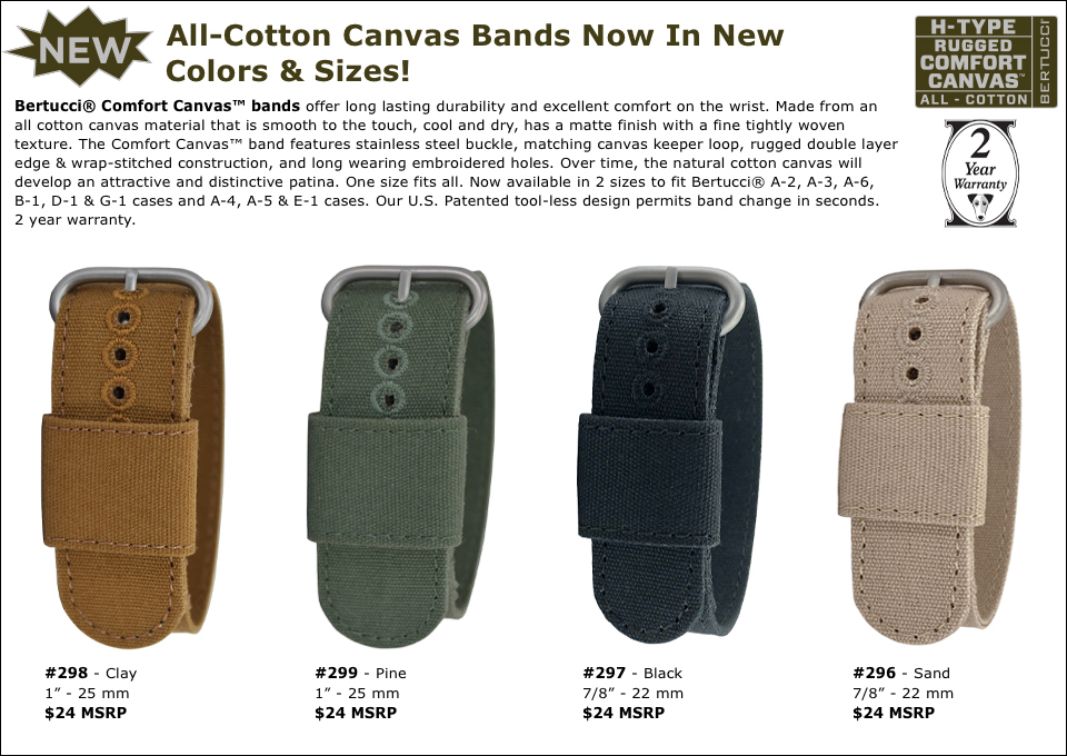 Bertucci Performance Field Watches