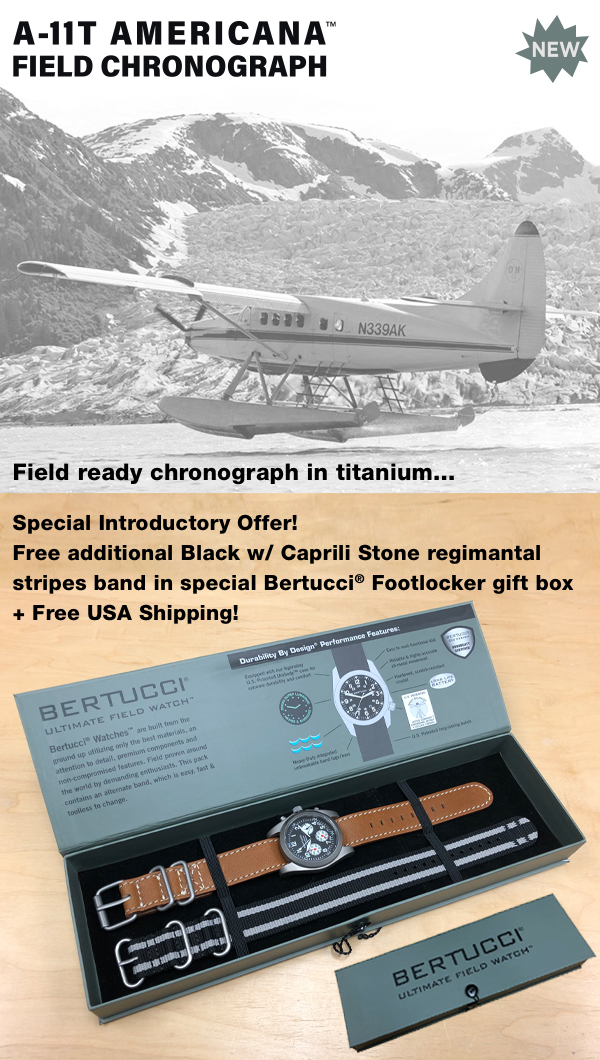 A-11T Americana Field Chronograph